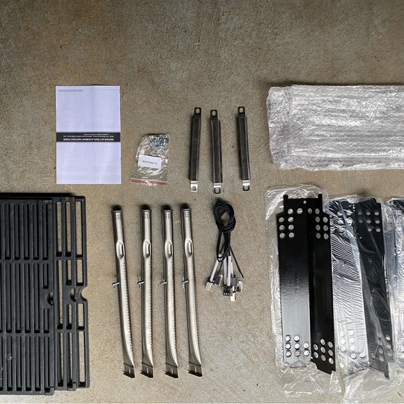 Kitchen | Gas Grill Repair Kit Replacement Parts Burnerheat Plates ...